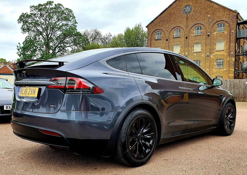 Used 2018 Tesla Model X BL18ZVM 4x4 75D Dual Motor Auto 4WDE 5dr (2018/ ...