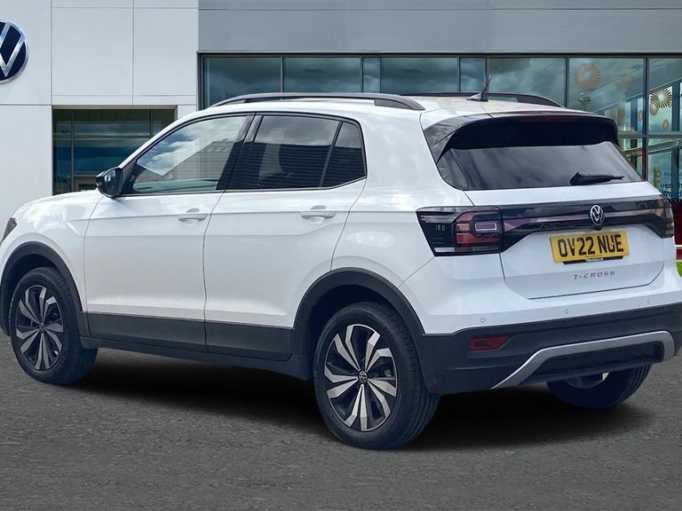 Used 2022 Volkswagen T-Cross AV22NBY 1.0 TSI 110 Black Edition 5dr DSG ...