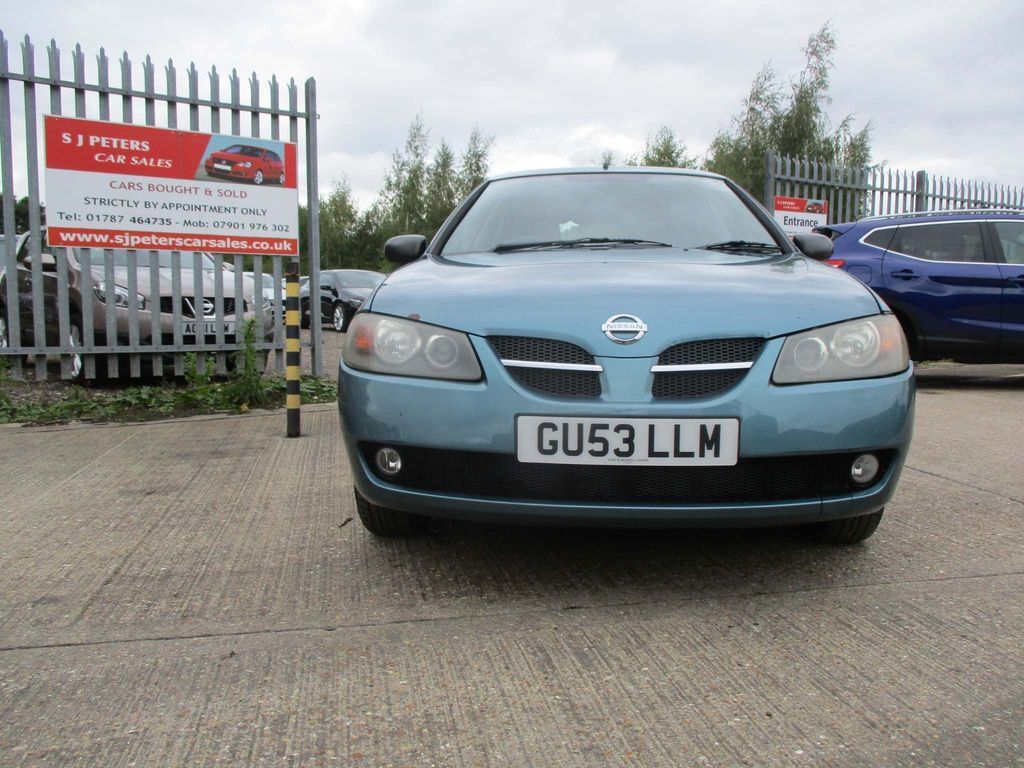 Sold YM03YMR 2003 Nissan Almera - History / How much is it worth?