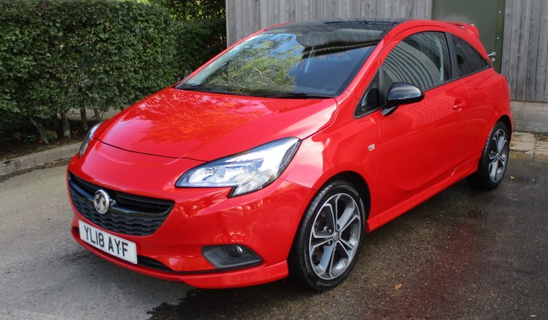 Used 2018 Vauxhall Corsa 1.4 TURBO (150) RED EDITION on Finance in York ...
